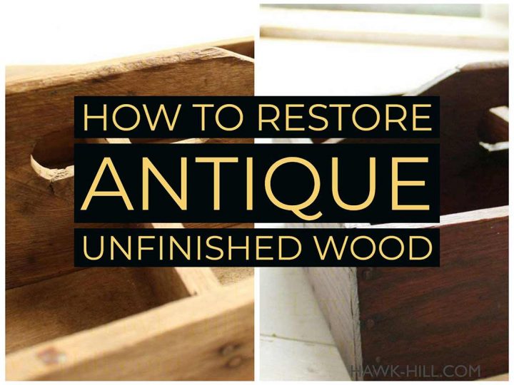 Cleaning & Restoring Wood | Simple Instructions to Restore a Vintage ...