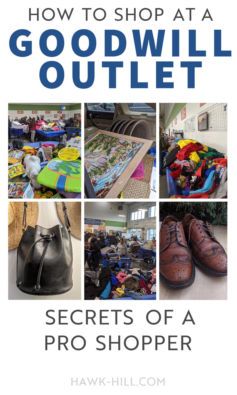 Shopping at the Goodwill Outlet: Tips & Rules | Hawk Hill