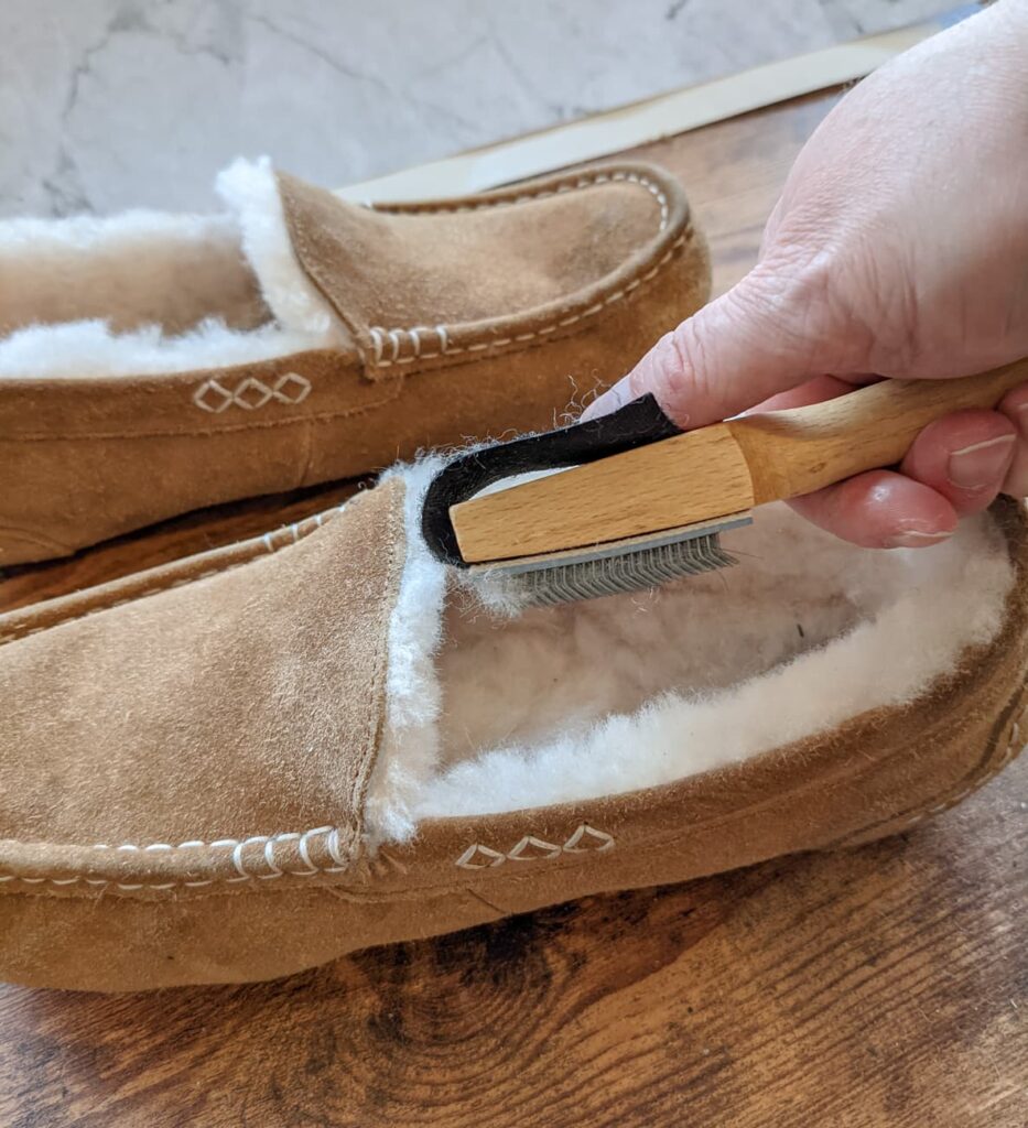 How to Clean & Condition Suede & Sheepskin Lined Shoes | Hawk Hill