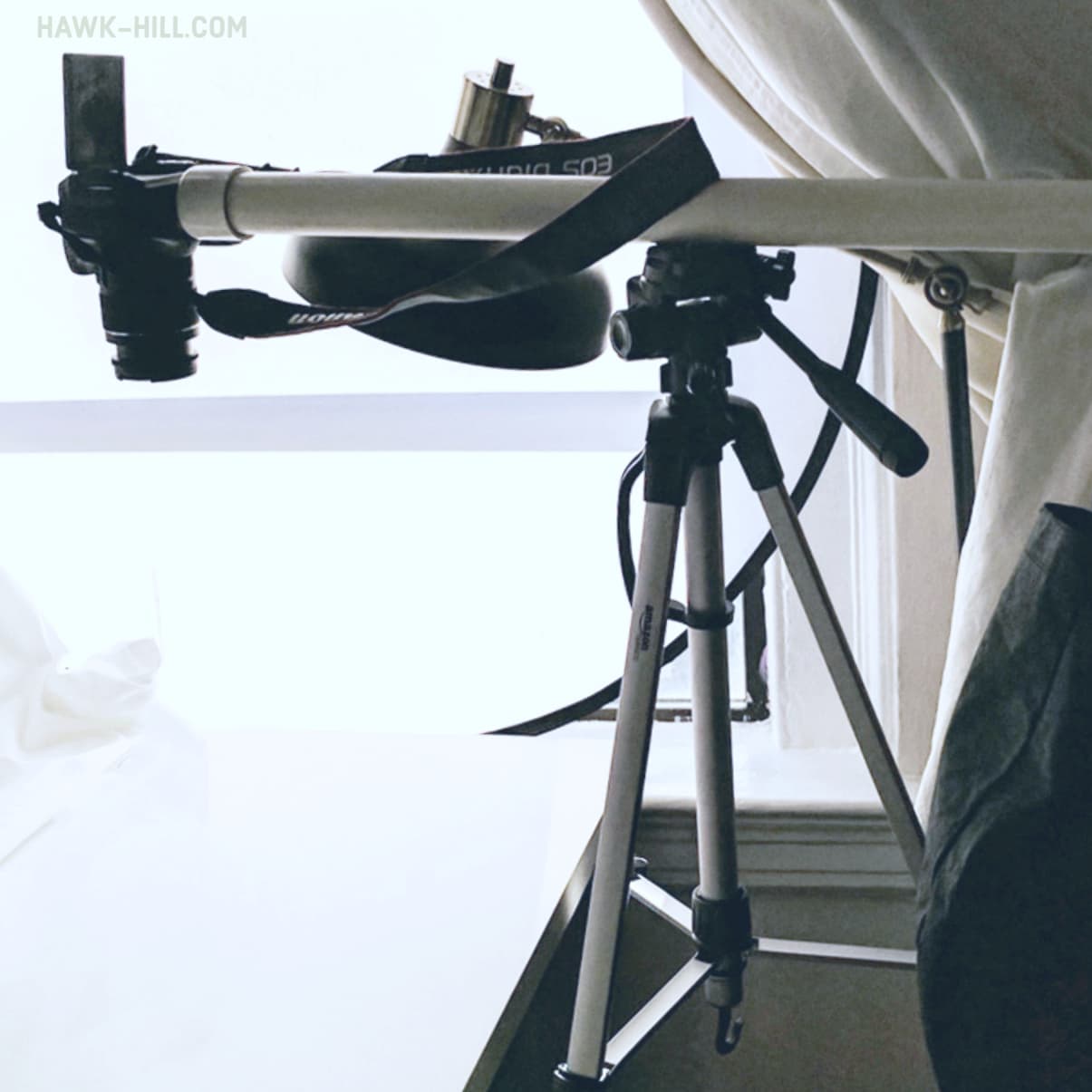 Take Great Flat Lay Photos with a DIY Tripod Extension | Hawk Hill