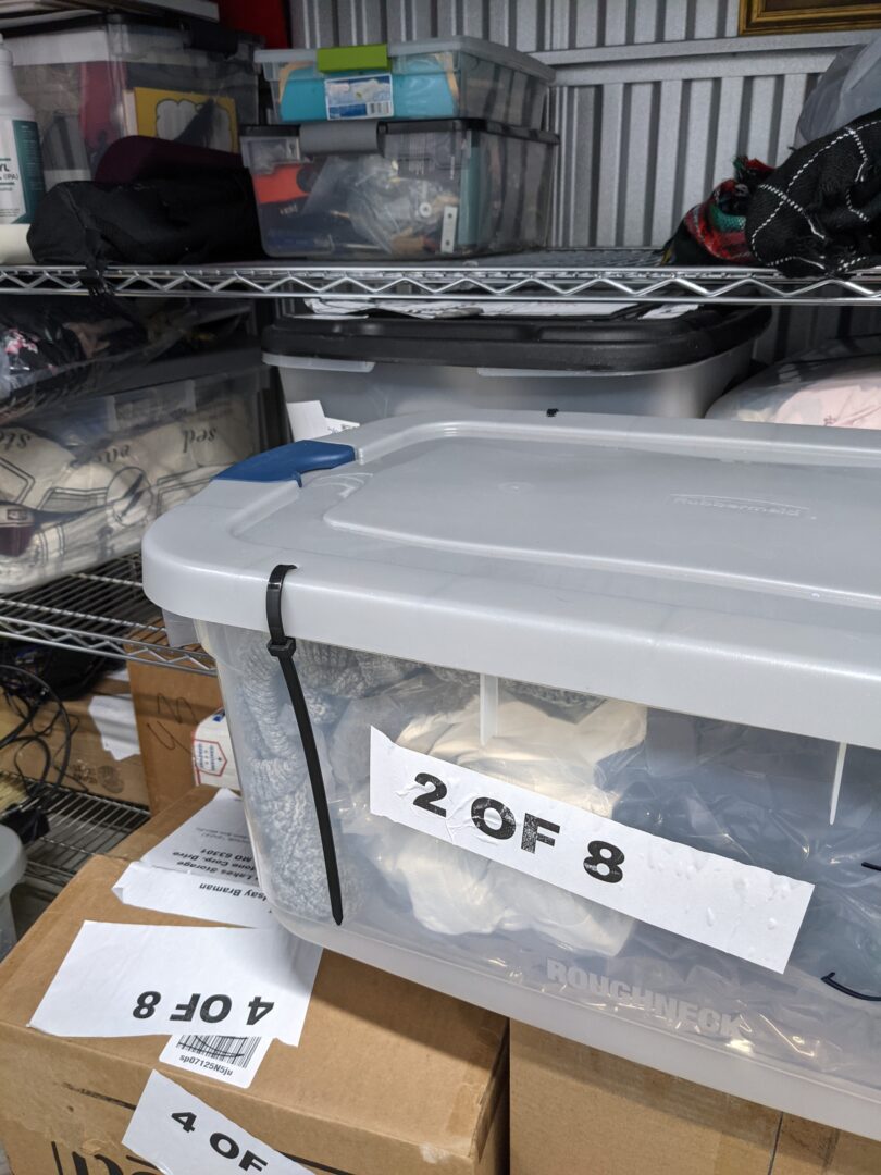 How to Lock a Plastic Storage Tote for Privacy & Storage | Hawk Hill