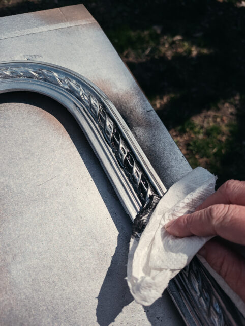 Easy Method: How to Paint an Antique Silver Finish | Hawk Hill