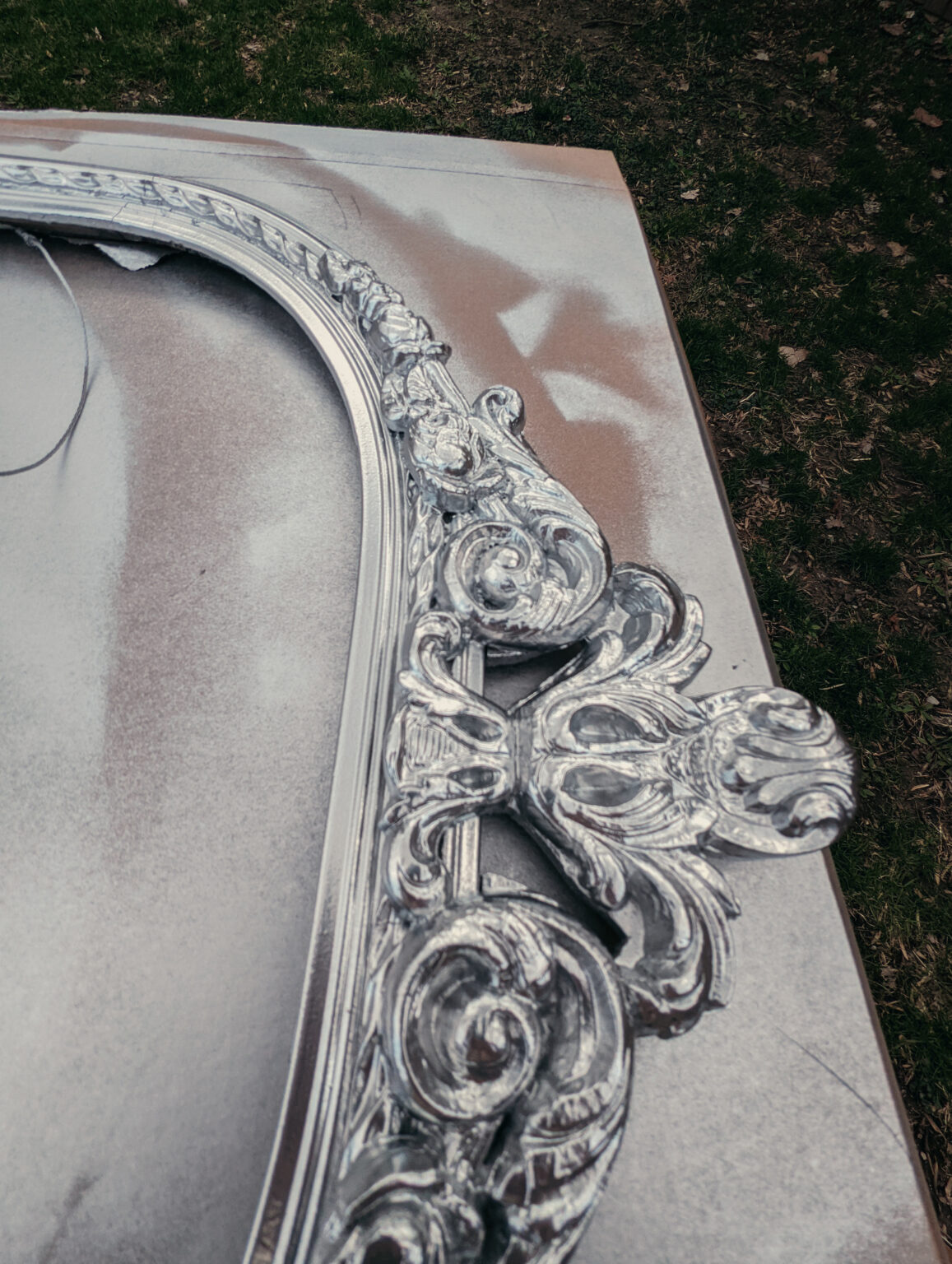 Easy Method: How to Paint an Antique Silver Finish | Hawk Hill