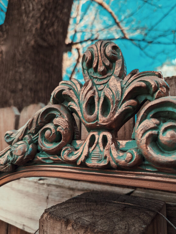 Oxidized Copper Patina Faux Finish Technique | Hawk Hill