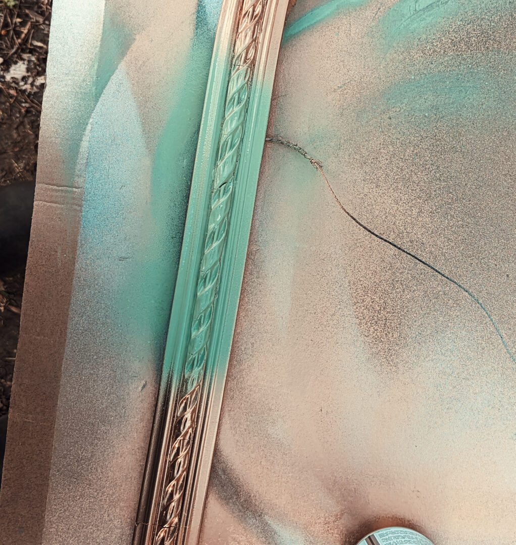 Oxidized Copper Patina Faux Finish Technique | Hawk Hill