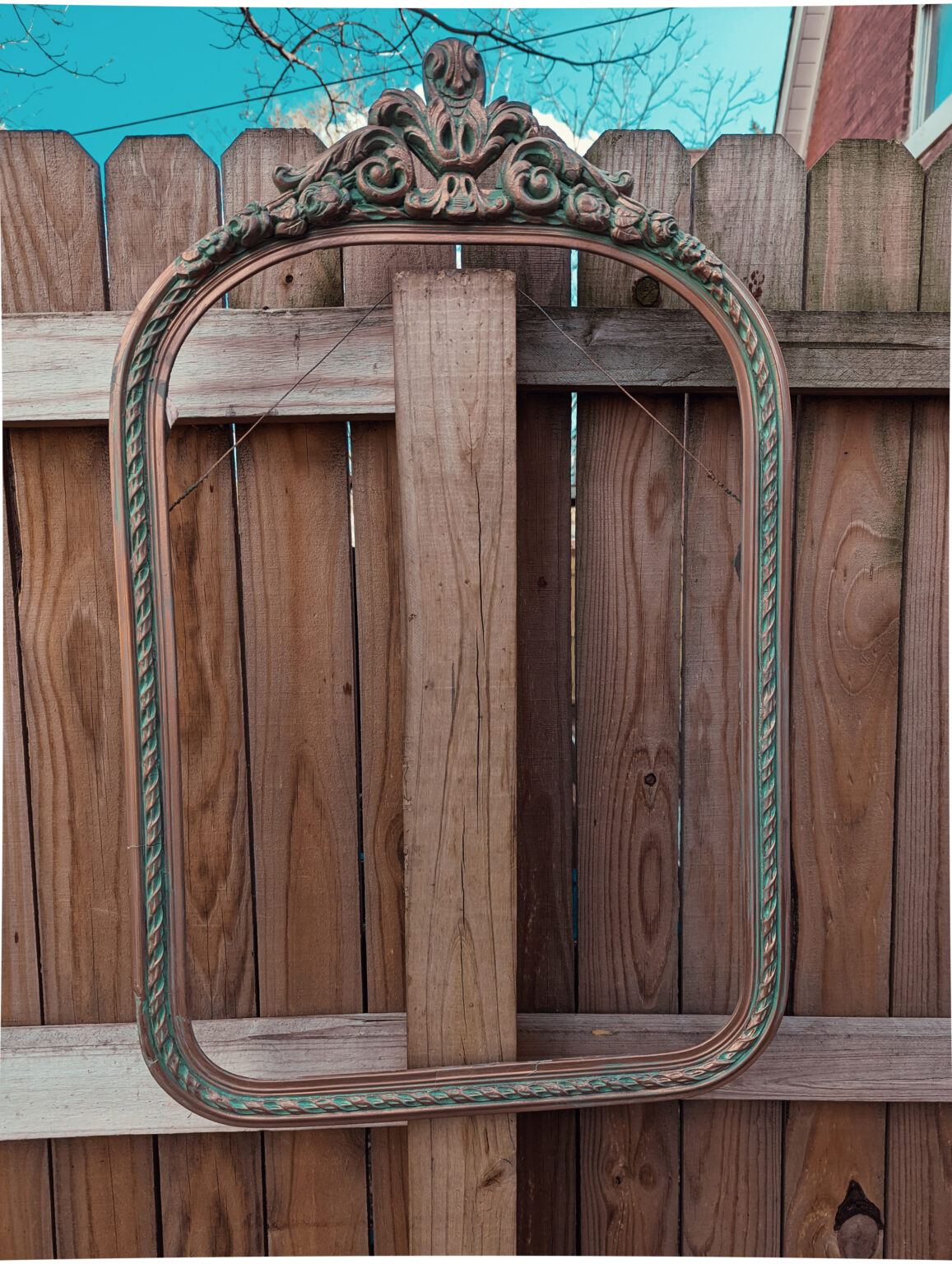 Oxidized Copper Patina Faux Finish Technique | Hawk Hill