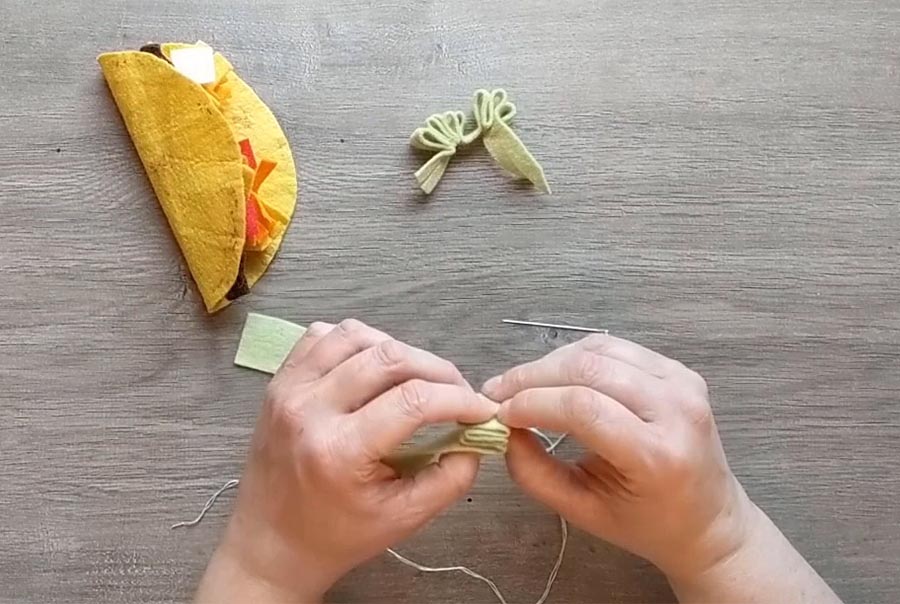 7 Easy Steps to Make a Felt Taco Play Set: Instructions & Free Pattern ...